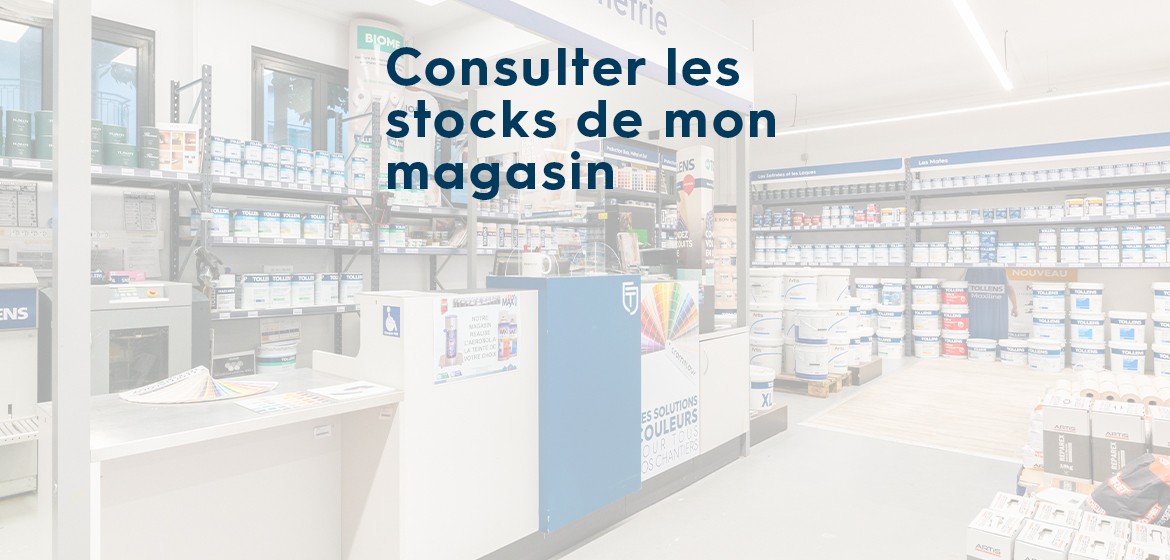 Comment consulter le stock d'un produit en magasin ? - Tollens