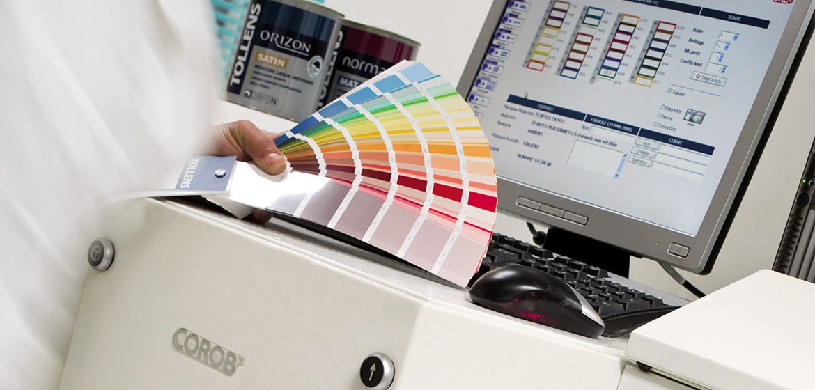 Le système à teinter - Tollens